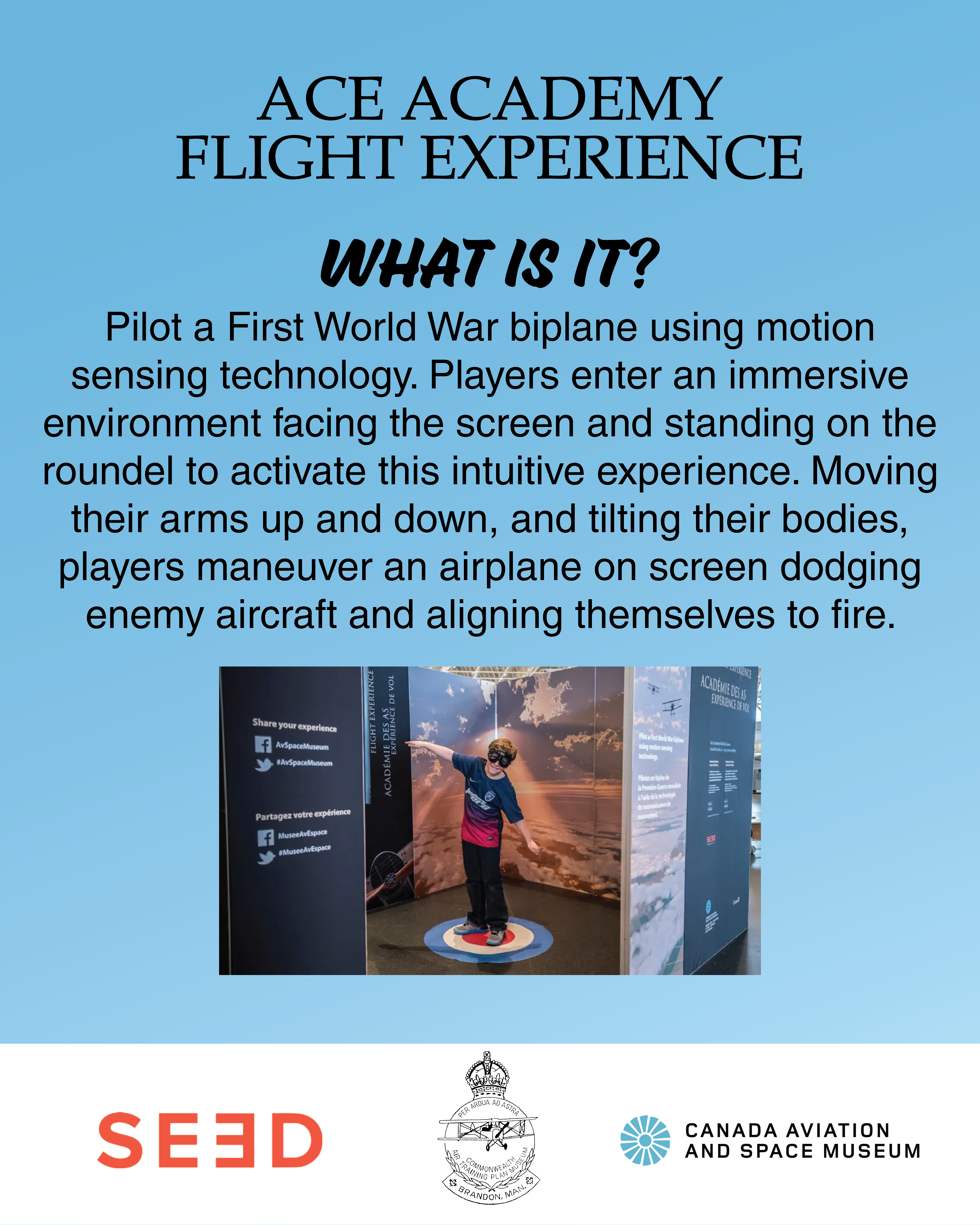 Ace Academy Flight Experience! – Commonwealth Air Training Plan Museum ...